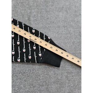 Champion | Shirts | Champion Hoodie Mens L Black Aop Kanga Pocket Ls ...